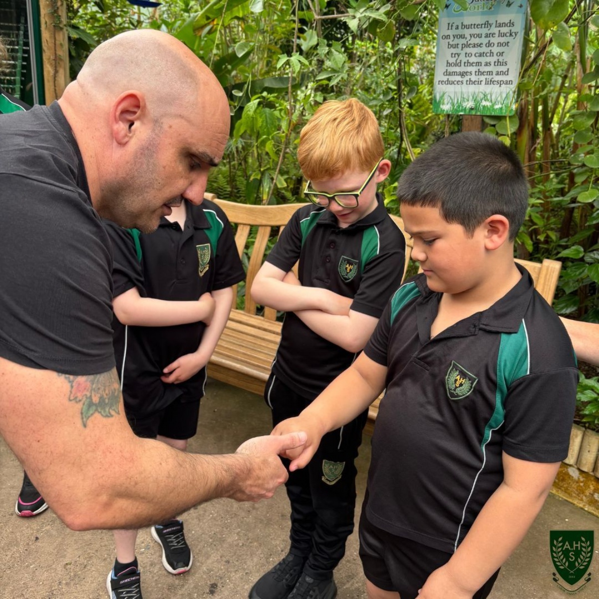 Argyle House School - Year 3 and 4 Visit Butterfly World